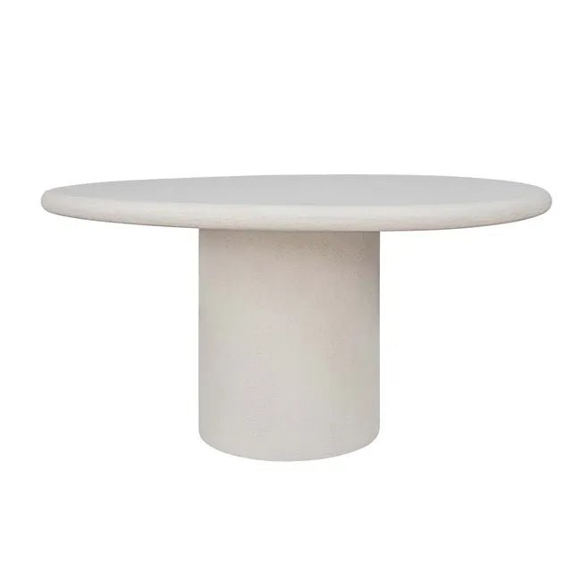 Lucia Curve Dining Table - Sand Dune — Biku Furniture & Homewares