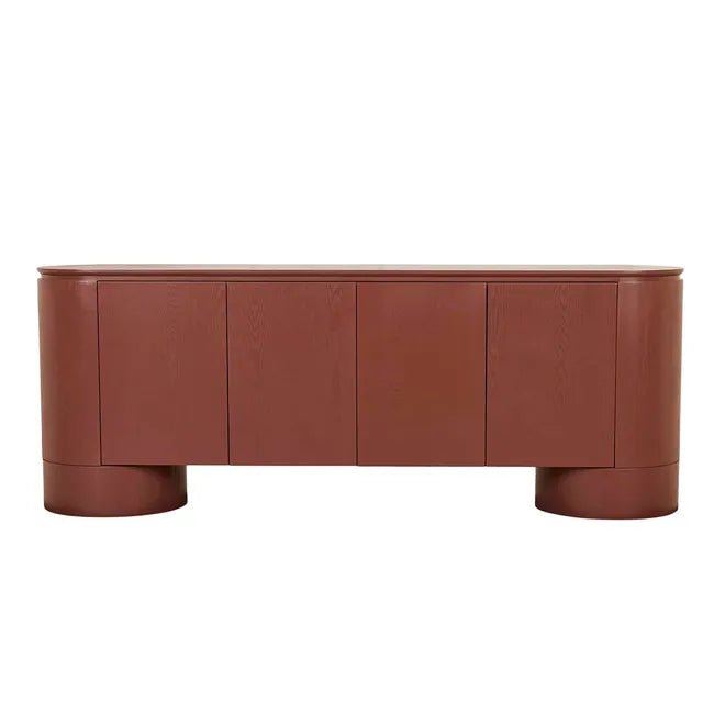 Pluto Buffet - Brick — Biku Furniture & Homewares