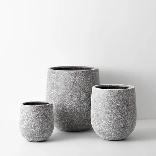 Rock Pot Large — Biku Furniture & Homewares