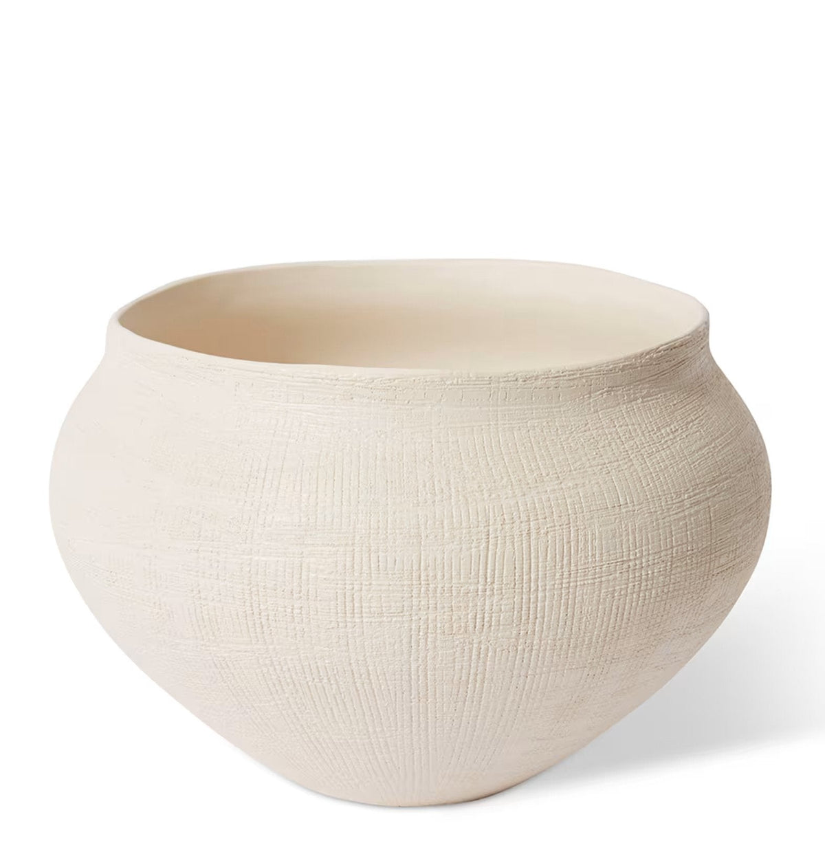 Toby Pot Burlap Large — Biku Furniture & Homewares