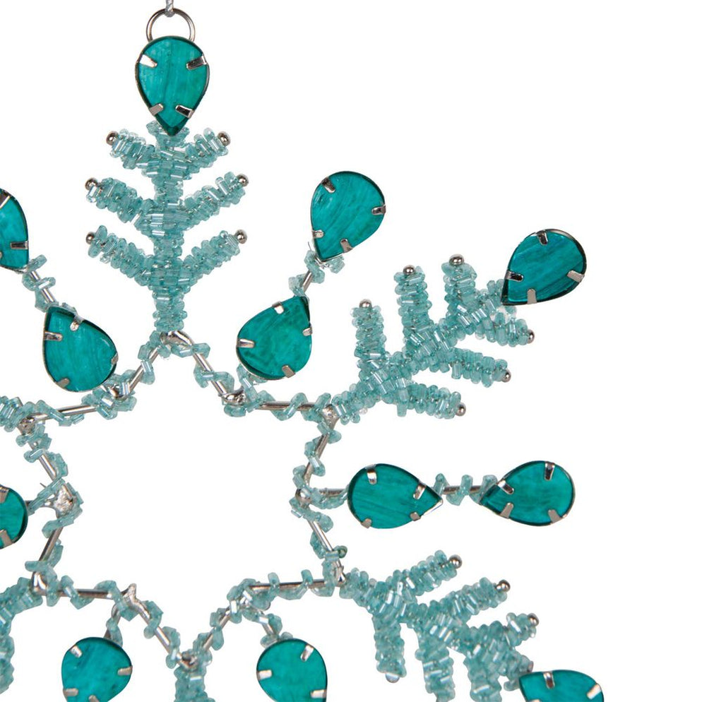 Aquane Hanging Snowflake Ornament — Biku Furniture & Homewares